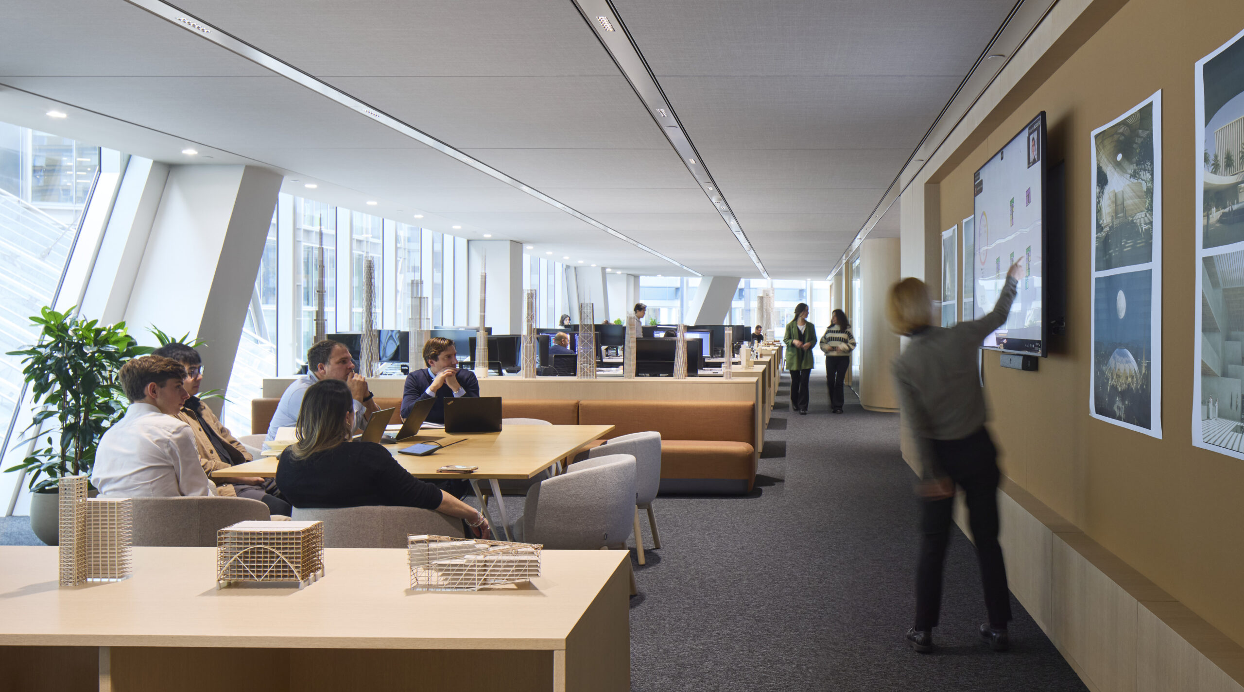 SOM London Office at The Broadgate Tower – SOM