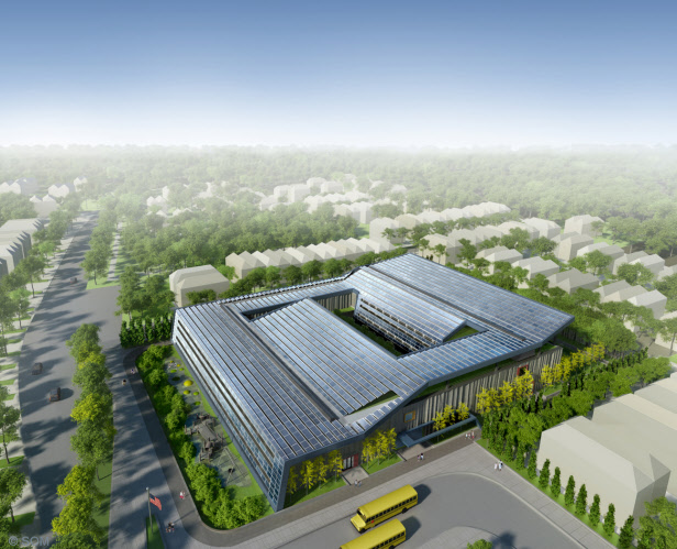 NYC Breaks Ground on First Net Zero Energy School – SOM