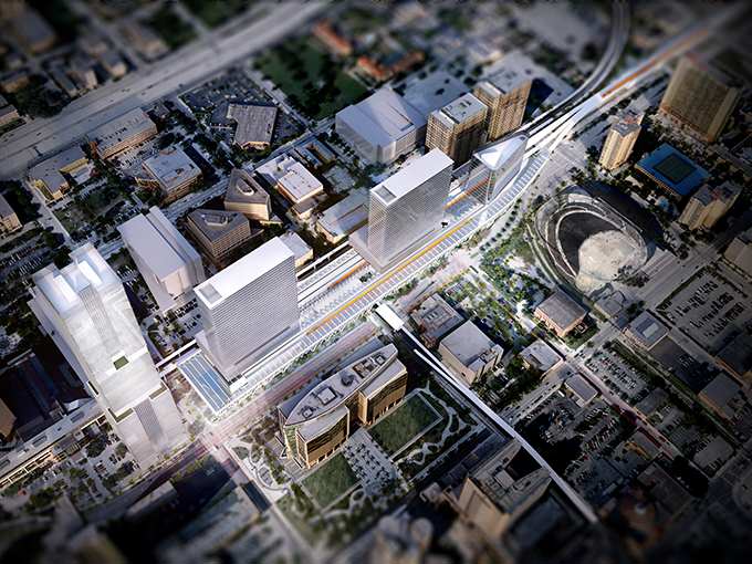 SOM's Design for All Aboard Florida Miami Station Unveiled Today – SOM