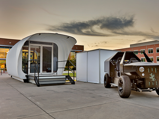 ORNL Integrated Energy Demo Connects SOM-Designed 3D Printed Building ...