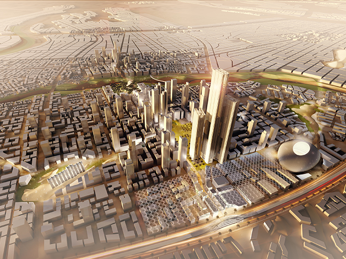 Skidmore, Owings & Merrill Leading City Planning for New Egyptian ...