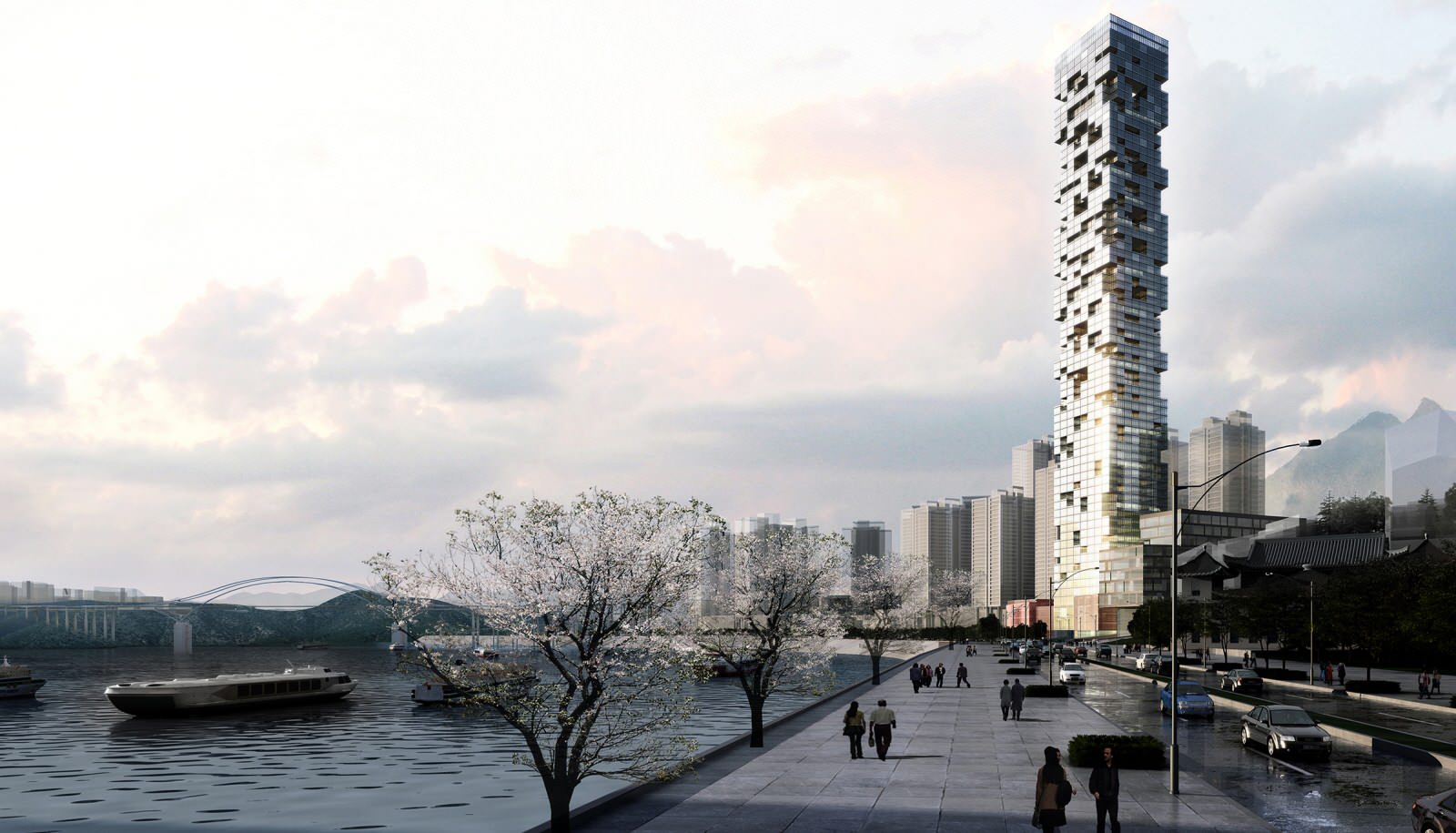 Chongqing River Tower – SOM
