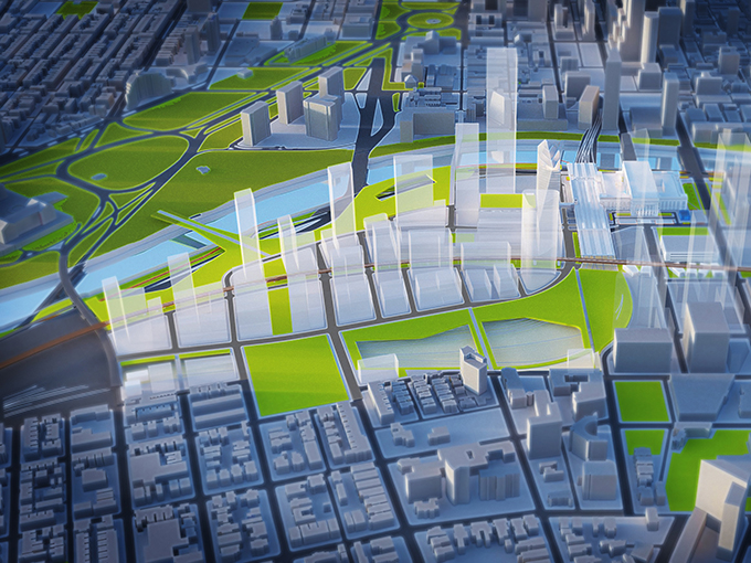 30th Street Station District Plan Proposes Mixed-Use Neighborhood Above ...