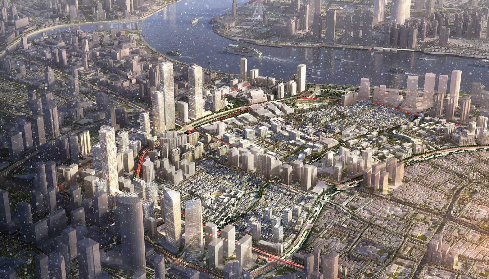 Shanghai Old Town Master Plan – SOM