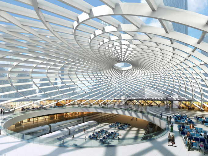 SOM to Design High-Speed Rail Hub in China – SOM