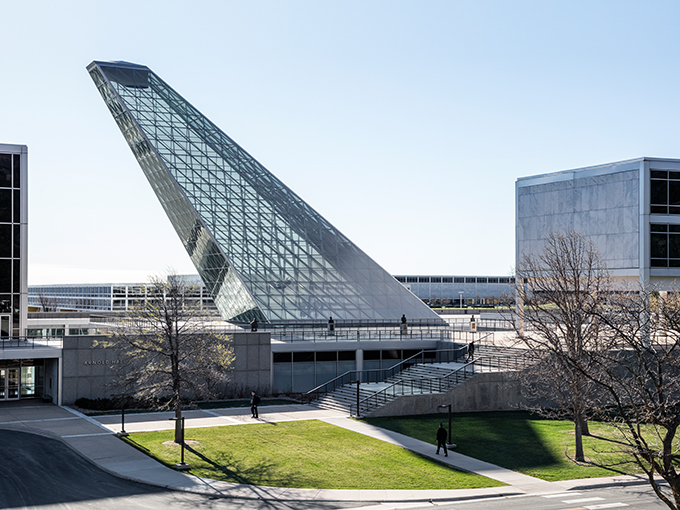 Military Campus: SOM Unveils U.S. Air Force Academy's Newest ...