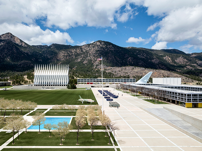 How the Air Force Academy Helped Set the Bar For Modernist Campus ...