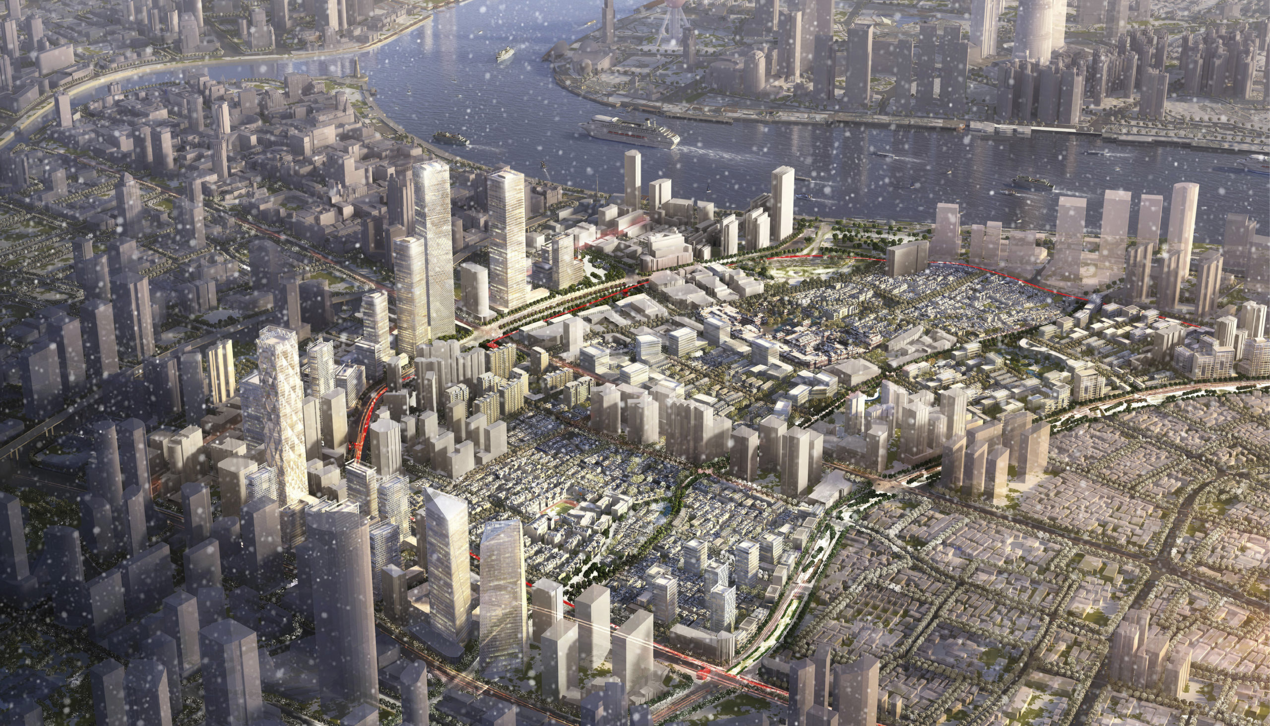 Shanghai Old Town Master Plan – SOM
