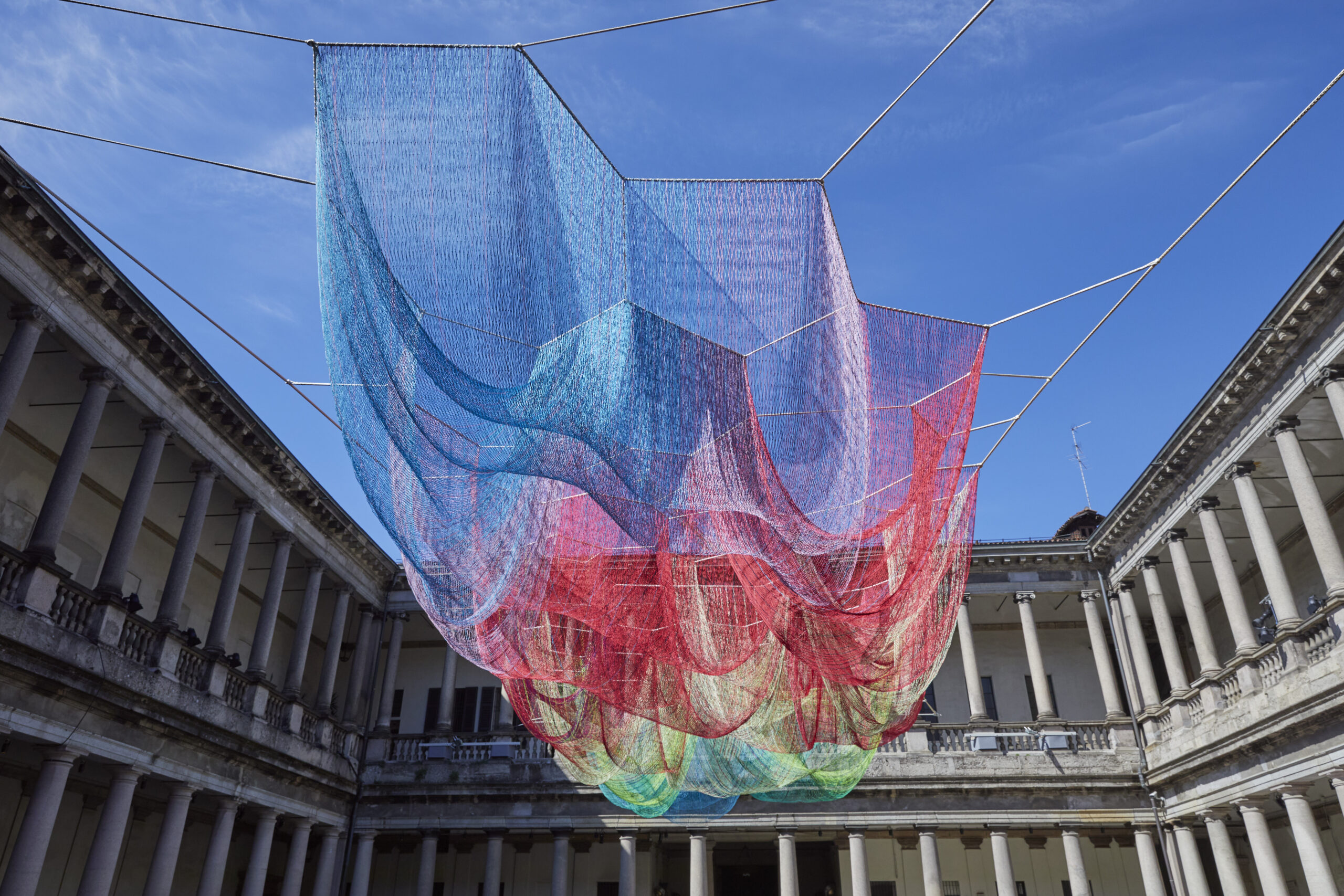 SOM Collaborates with Janet Echelman for Milan Design Week Sculpture – SOM
