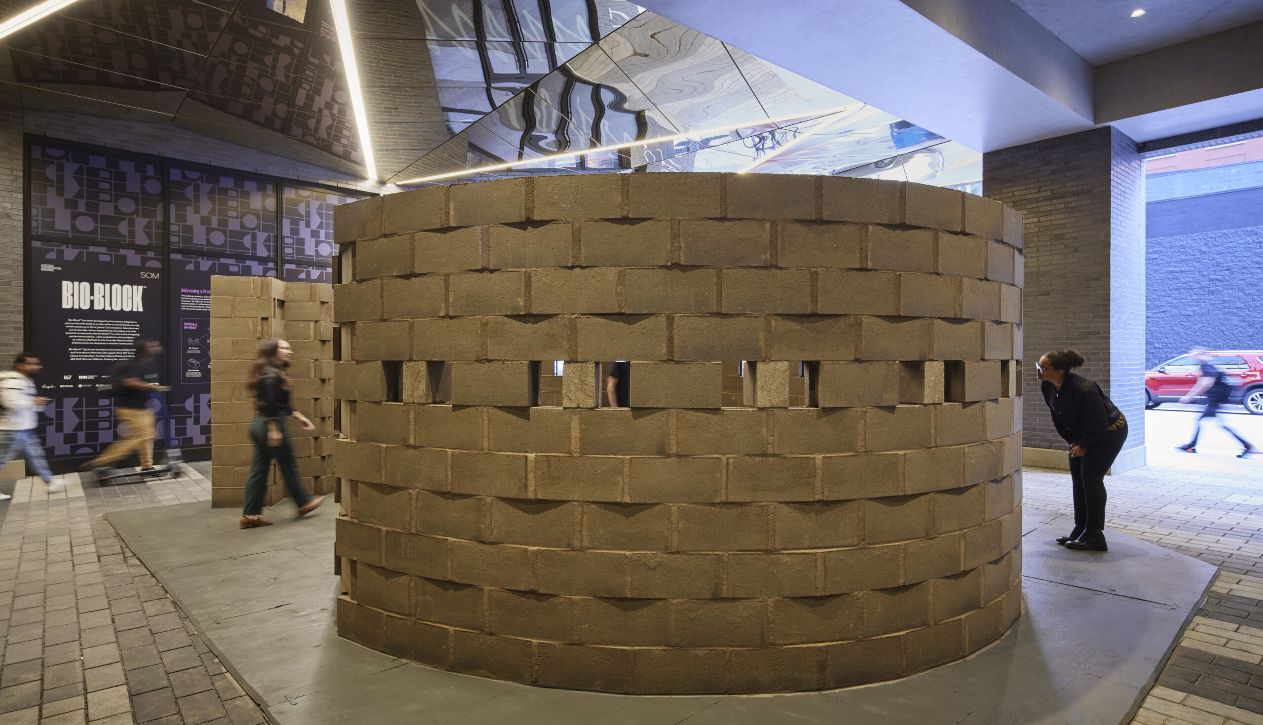 Bio-Block™ Spiral on Display at 2023 Chicago Architecture Biennial – SOM