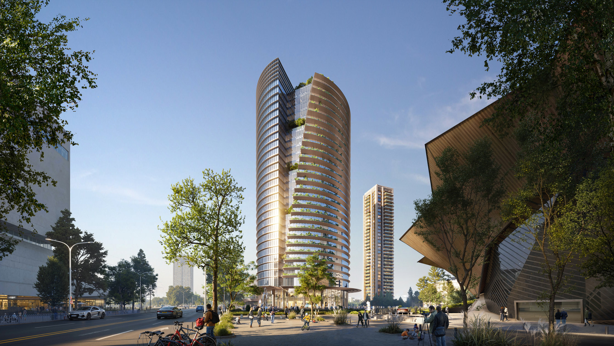 Design Revealed for New Mixed-Use Development in Taipei – SOM