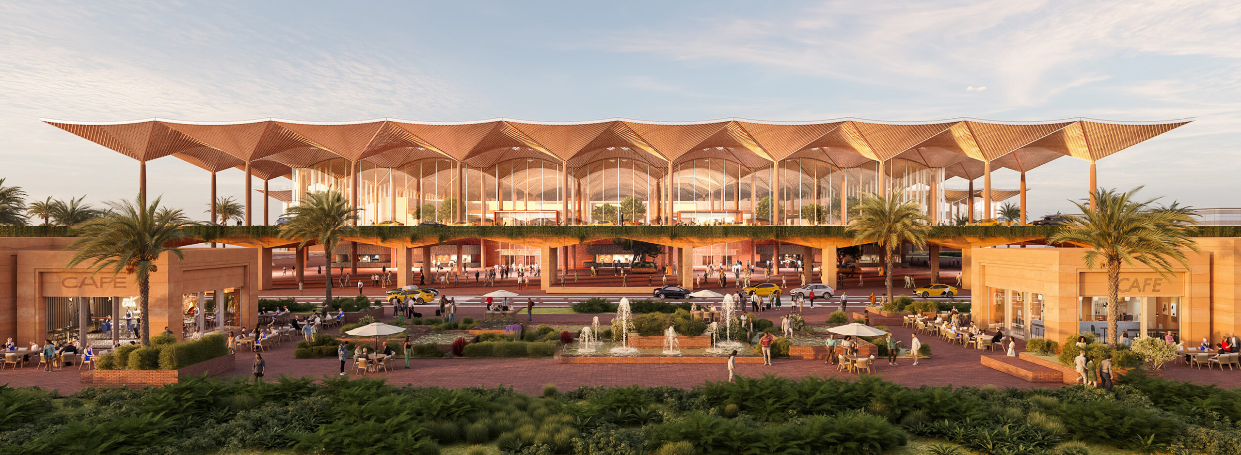 SOM Unveils Design for New N'Djili International Airport Terminal in Kinshasa – SOM