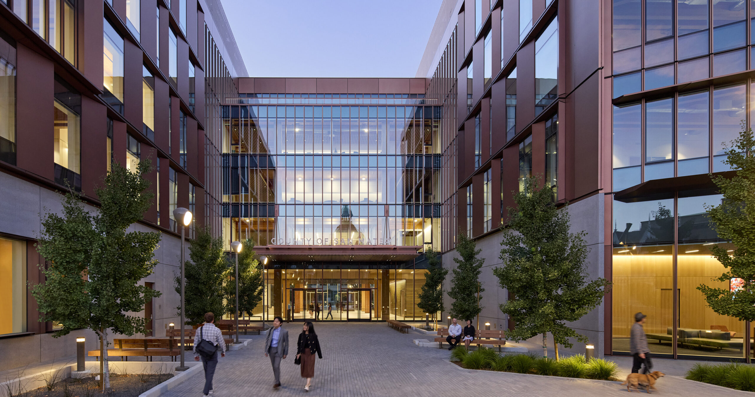 500 County Center Featured in Architectural Record – SOM