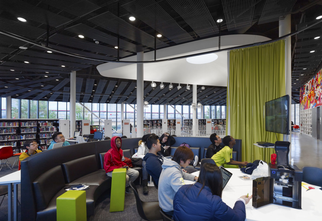 Chicago Public Library, Chinatown Branch – SOM