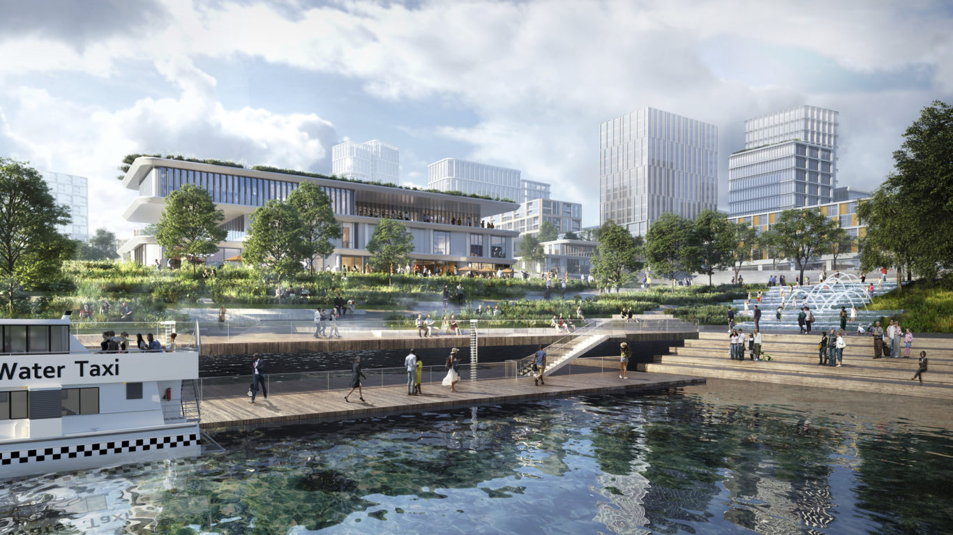 Ewing Properties and SOM Unveil Nashville Riverside Master Plan – SOM